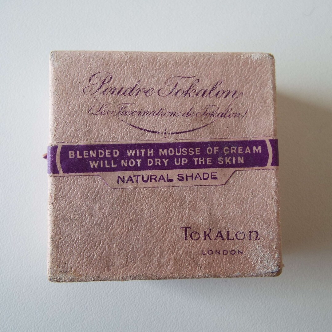 Vintage 1930's Poudre Tokalon Face Powder & Leaflet the Mousse of Cream ...