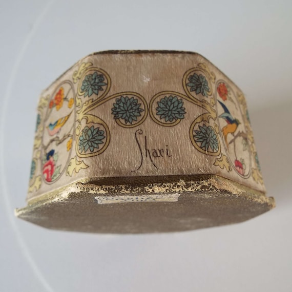 Antique 1920's Langlois Shari New York Powder Box Sil… - Gem