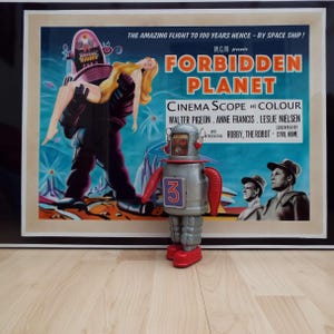 Vintage Robot Astro Scout 3 Astronaut Wind up Friction Powered Robot ...