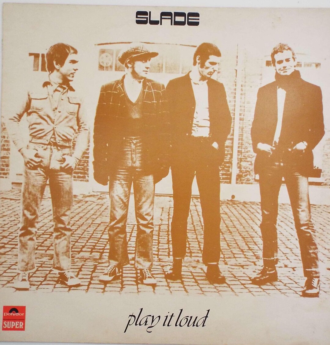 Slade Play It Loud LP Album 1971 Vintage Vinyl Record Rock Glam Rock ...