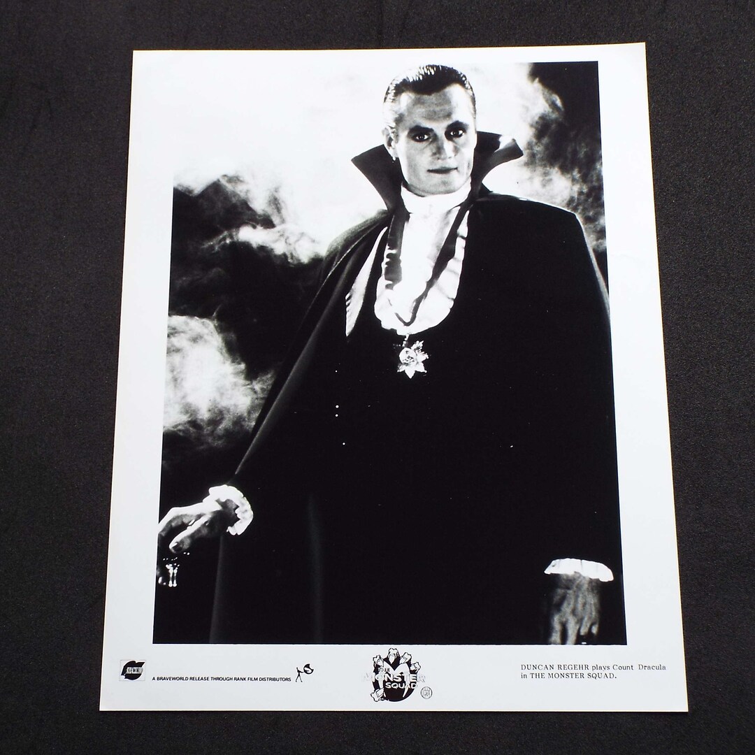 Vintage Publicity Photograph Count Dracula in the Monster Squad Duncan ...