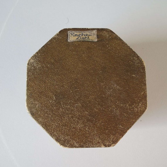 Antique 1920's Langlois Shari New York Powder Box Sil… - Gem