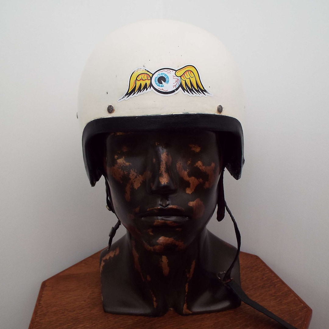 Vintage 1960's Stadium Project 2 Helmet Motorcycle Helmet Scooter Vespa ...