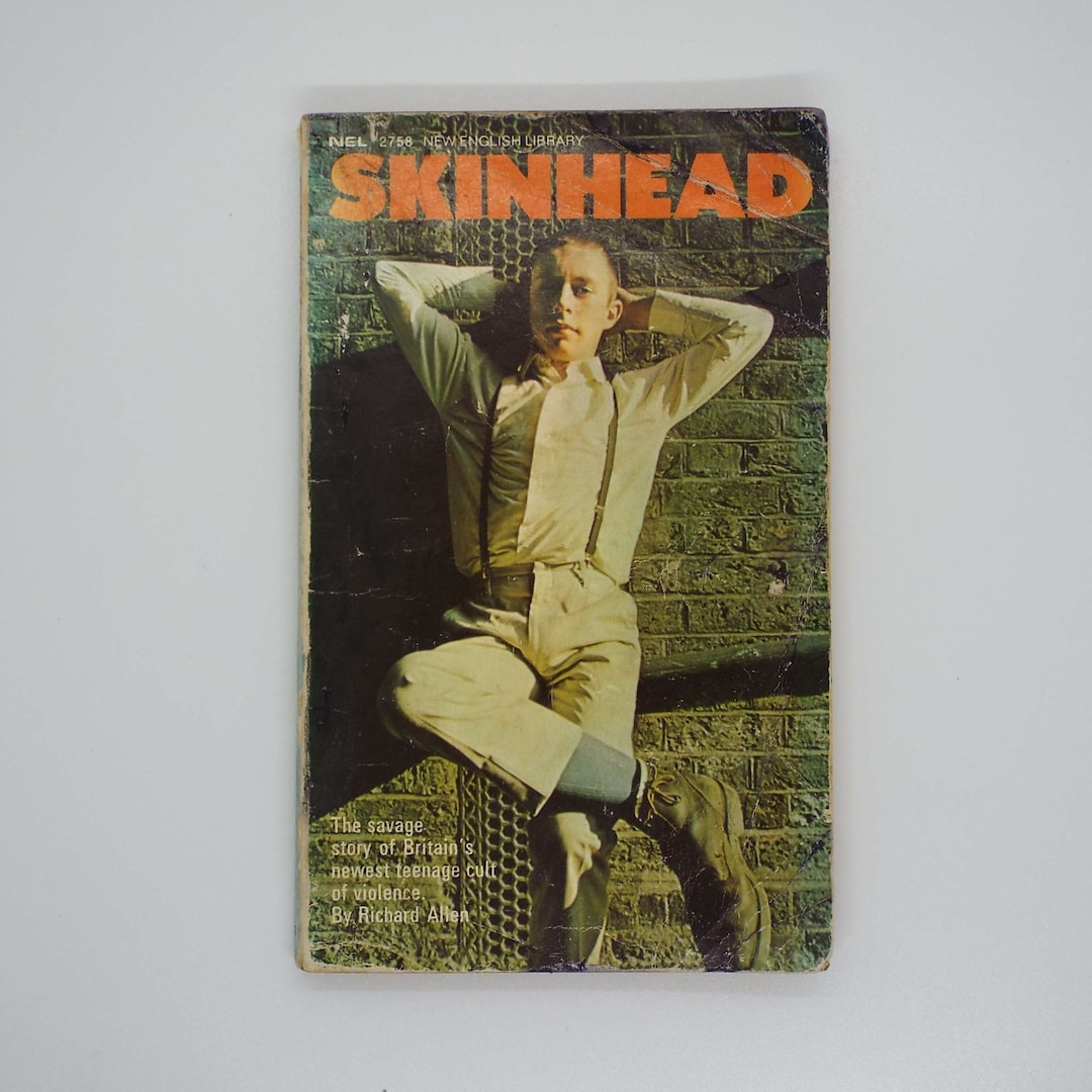 Vintage 1971 Skinhead by Richard Allen Paperback Book NEL Cult Iconic ...