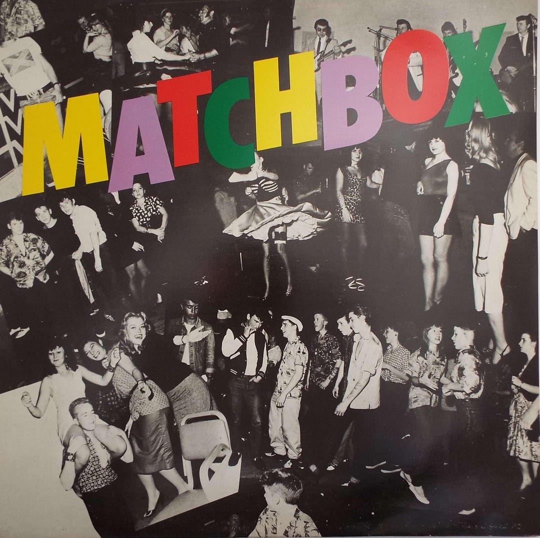 Matchbox - Matchbox LP Album UK Pressing Rock Rockabilly Rebel 1979 ...