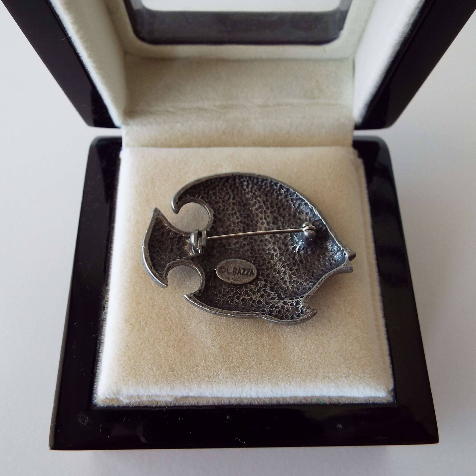 Vintage 1960's Fish Brooch Pin Signed L Razza luca Razza | Etsy