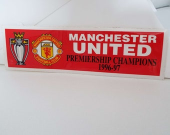 Manchester United Decal - Etsy