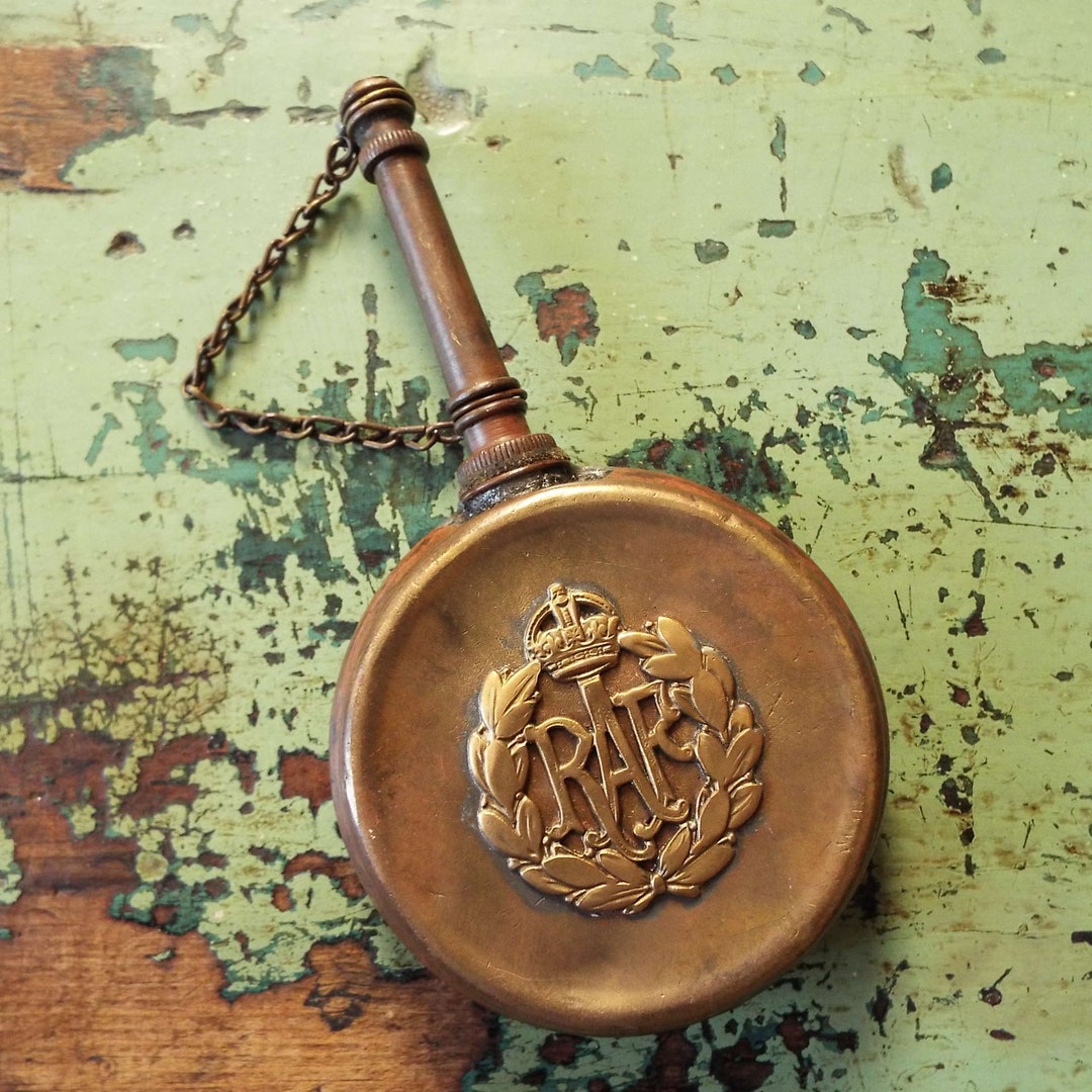 Antique Brass Banjo Oiler WWI RAF Militaria Banjo Oiler Gun - Etsy