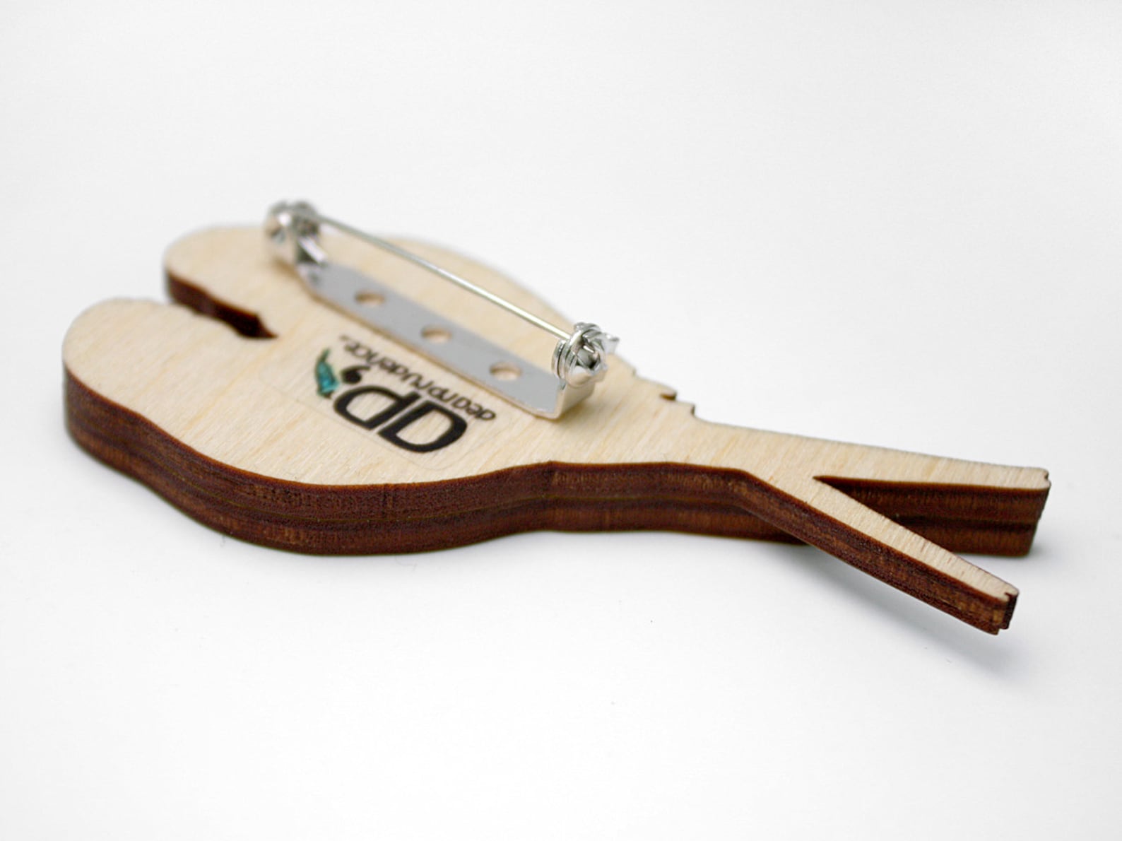 Whimsical Wooden Brooch Pin best FRIENDS Forever - Etsy