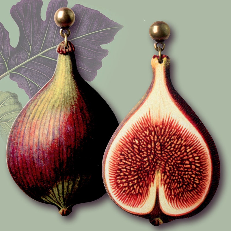 Wooden Fig Fruit - Etsy UK