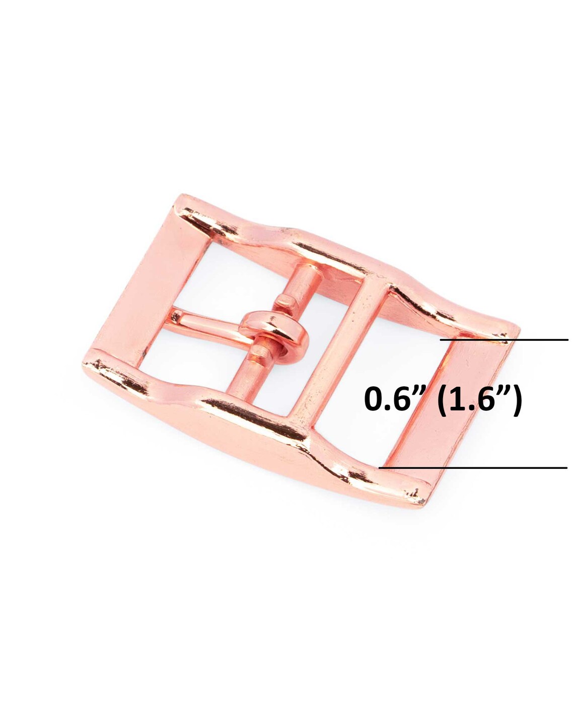 Rose Gold Belt Buckle - Small Belt Buckle - Rectangle Belt Buckle ...