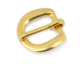 Octagonal Brass Buckle Brass Finish Craft Buckle Attractive - Etsy UK