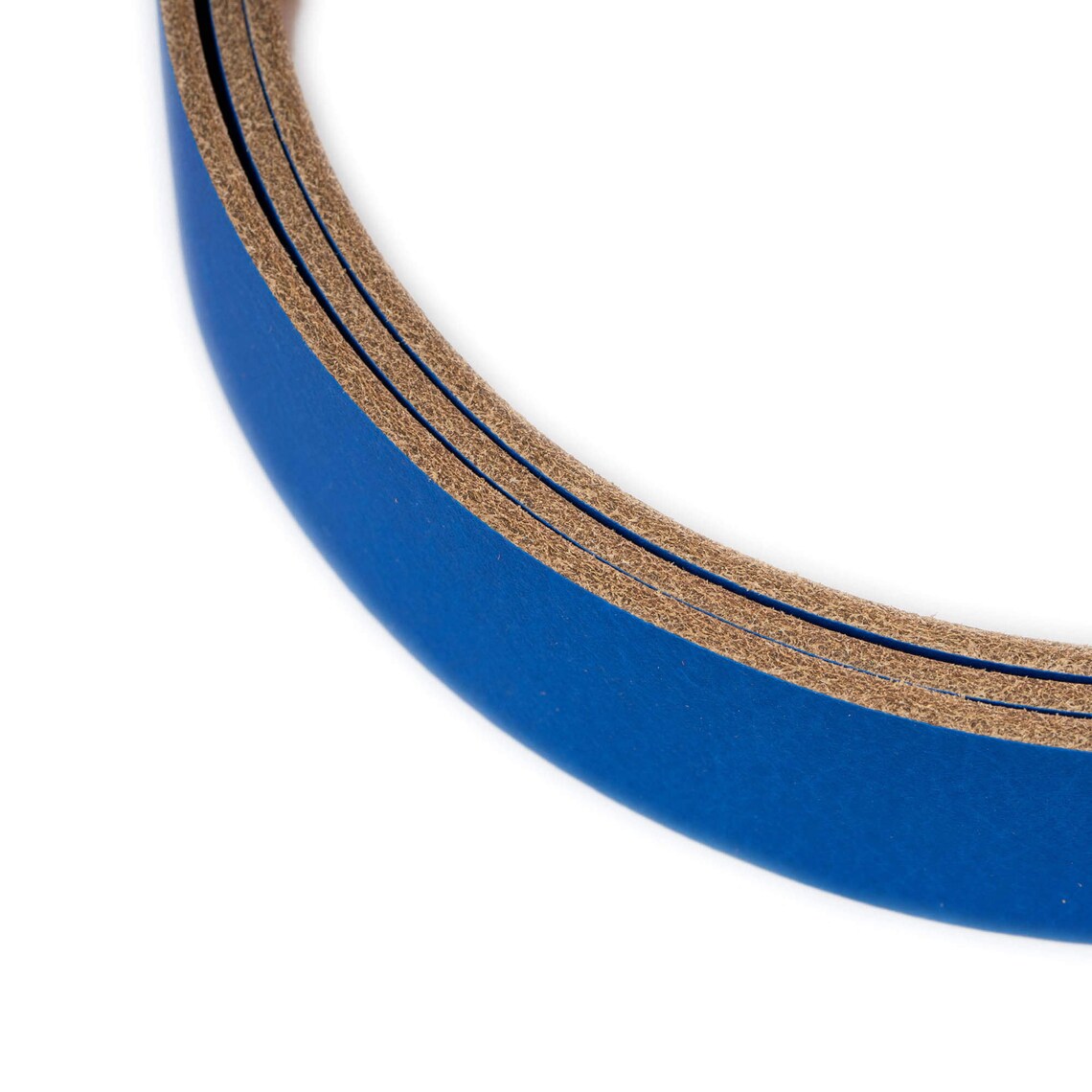 Royal Blue Belt Strap for Buckle Real Leather 35 Mm Mens for - Etsy