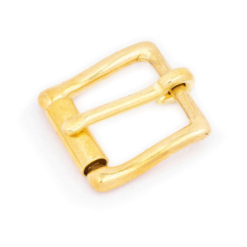 Gold Roller Buckle 30 Mm Brass Roller Belt Buckle 1 - Etsy