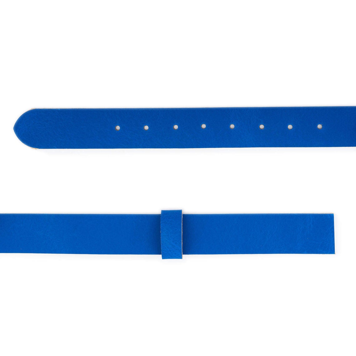 Royal Blue Belt Strap for Buckle Real Leather 35 Mm Mens for - Etsy