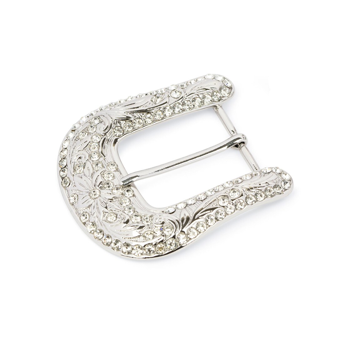 Rhinestone Belt Buckle - Womens Western Belt Buckle - Strass Cowgirl ...