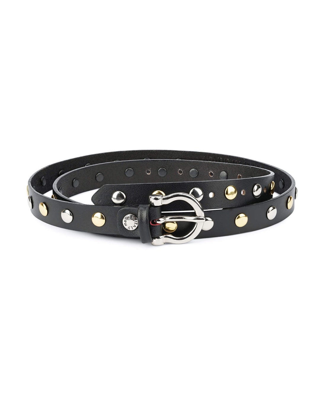 Black Studded Belt - Studded Leather Belt - Girls Leather Belt - Belt ...