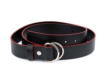 Double D Ring Belt - Etsy UK