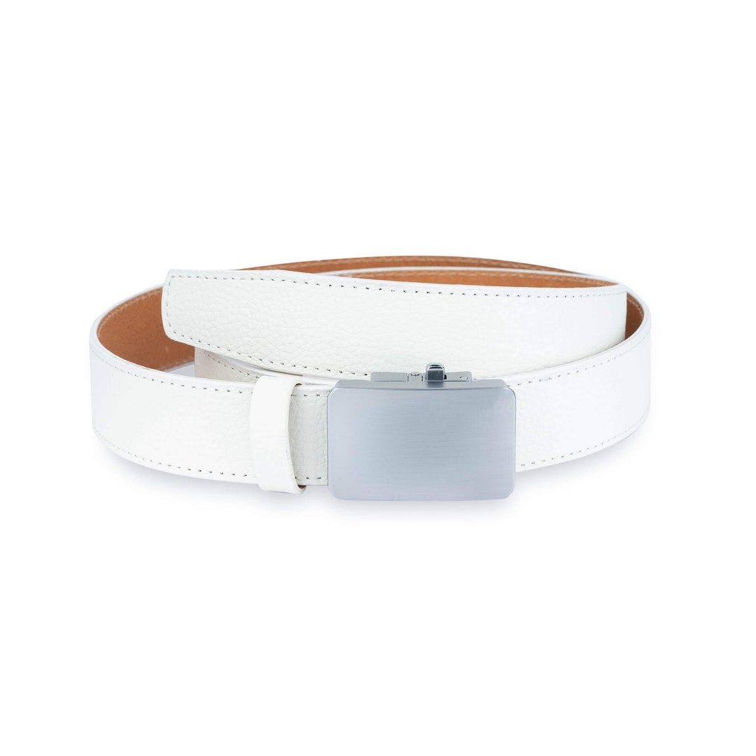 Click It Belt - Ratchet Mens Belt - White Belt Mens - Comfort Click ...