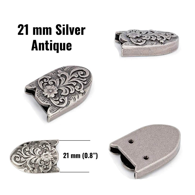 Western Belt Tips Metal Belt End Tips Belt Tips Hardware | Etsy