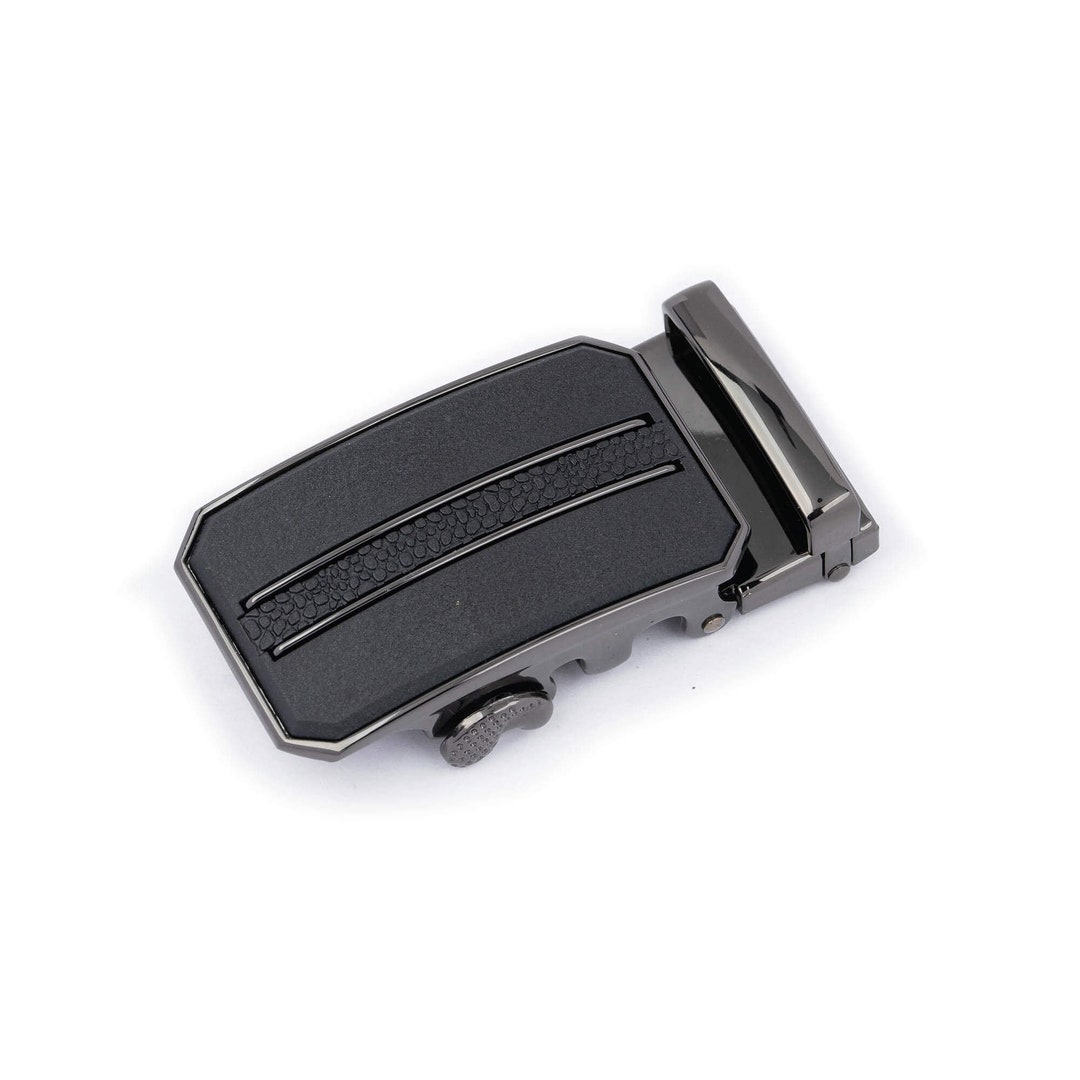 Men Clasp Ratcheting Belt Buckle Replacement 3.5 Cm Buckle for Mens ...