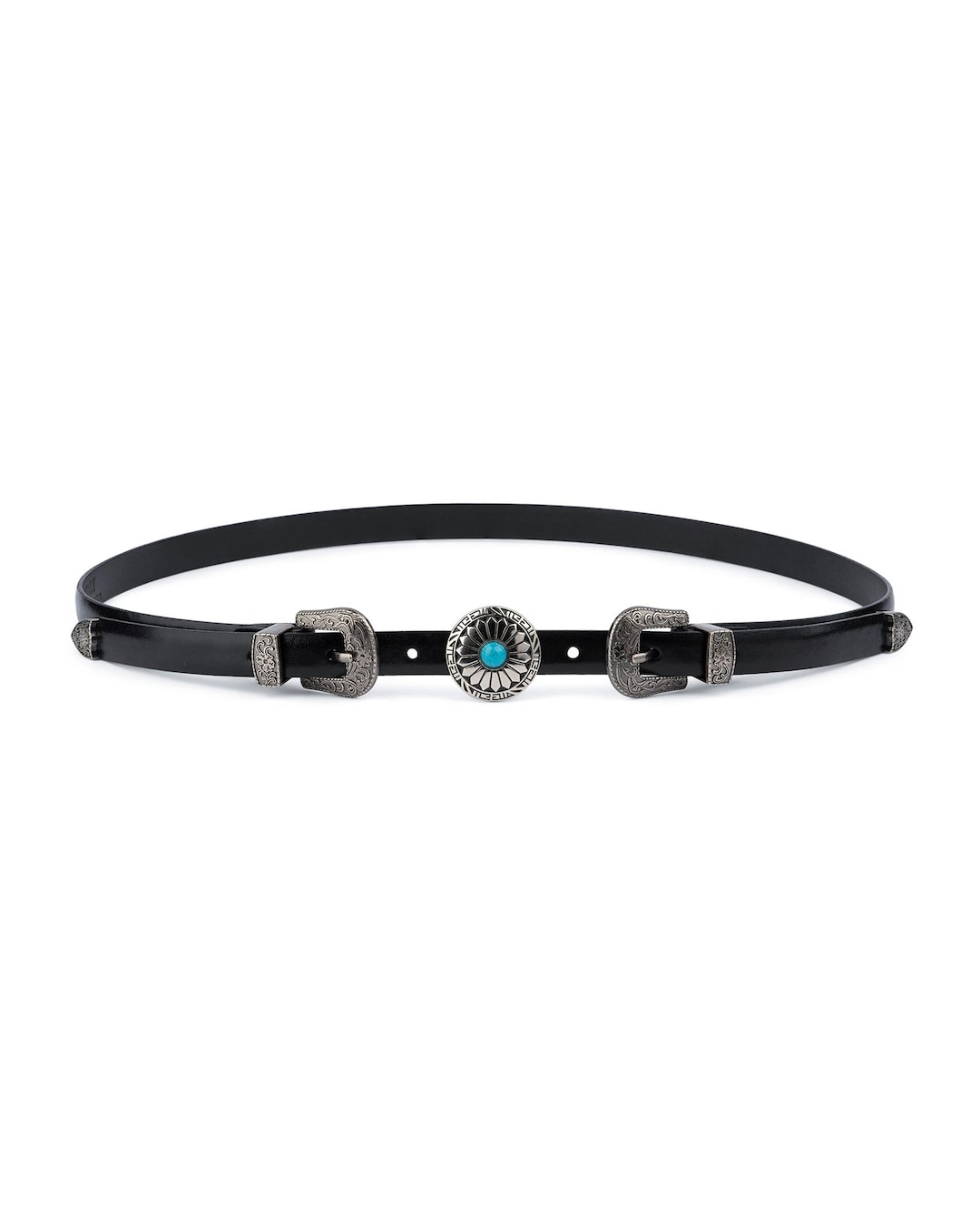 Girls Western Belt - Western Belt Double Buckle - Girls Leather Belt ...