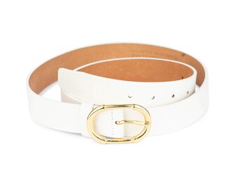 Womens White Belt - Etsy