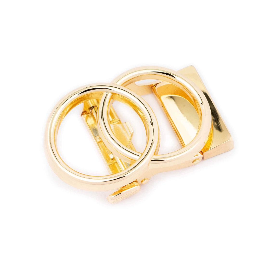 Slide Buckle Gold - Ratchet Belt Buckle for Women - Gold Belt Buckle ...
