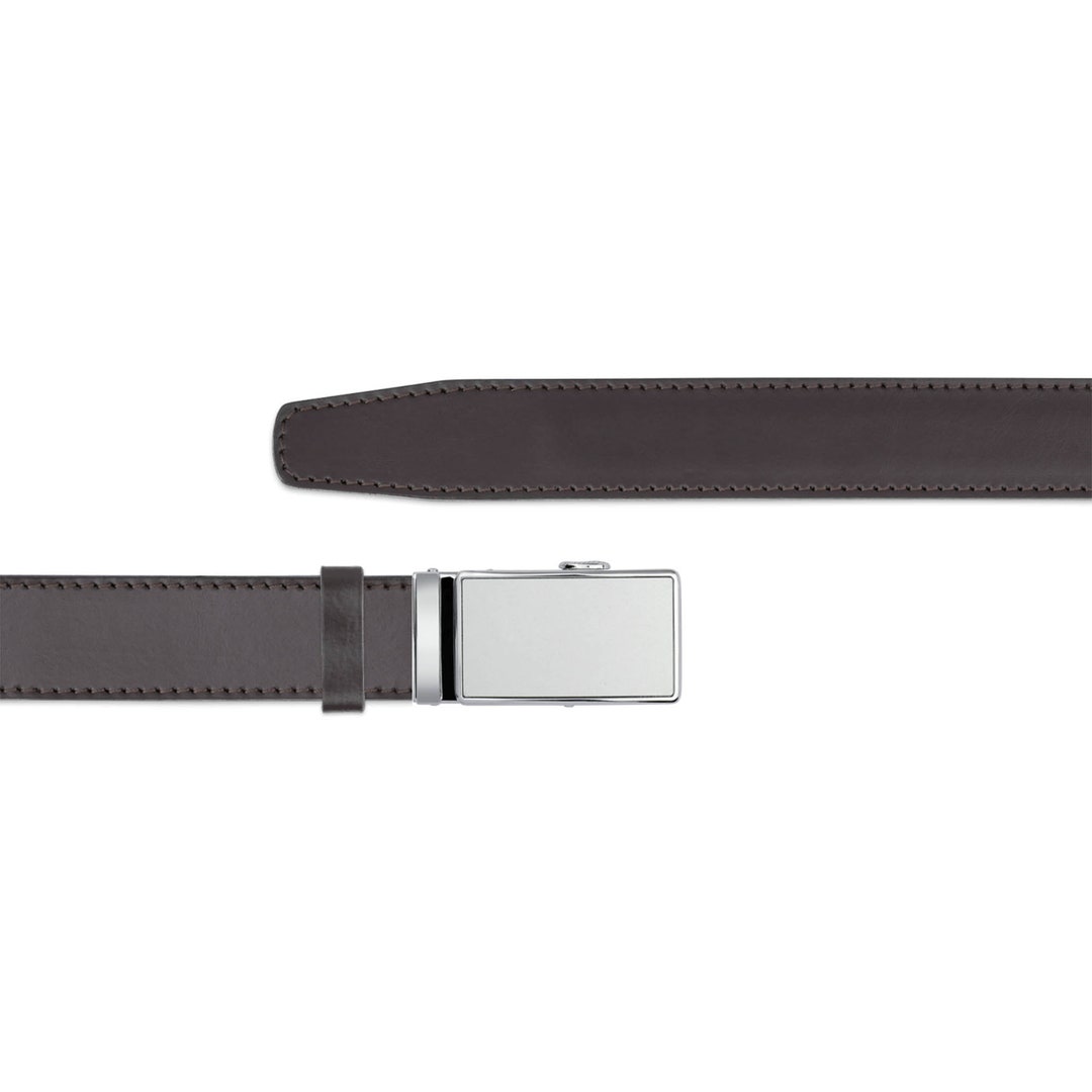 Comfort Click Belt - Brown Mens Ratchet Belt - Brown Leather Belt ...