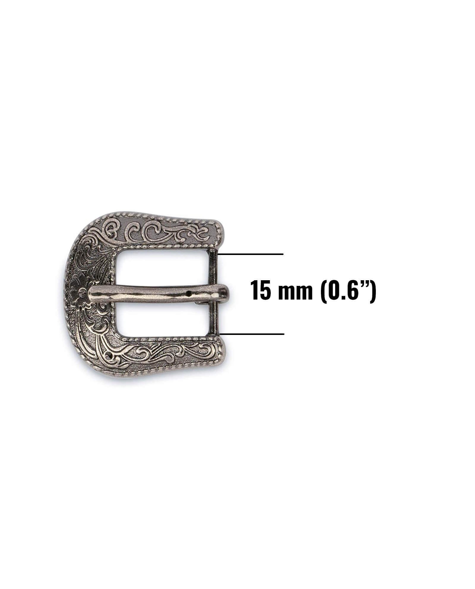 Womens Western Belt Buckle - Silver Western Belt Buckle - Small Belt ...