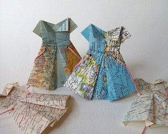 World map dress | Etsy