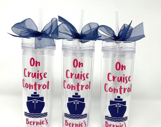 Birthday Cruise Cups, Custom Cruise Tumblers - Personalized Birthday ...