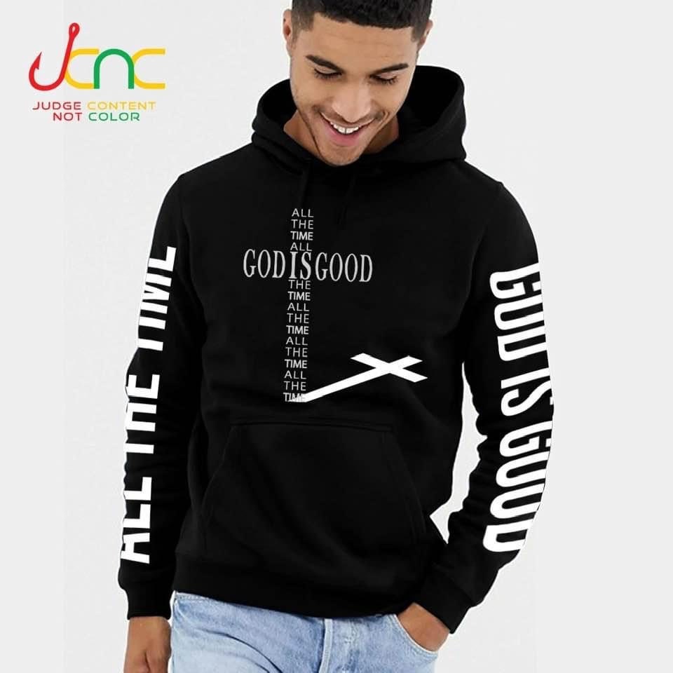 XXL Black God is Good Sweatshirt God is Good All the Time All the Time ...