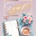 Monthly Goal Tracker | Journals for Women | Monthly Goal Printable ...