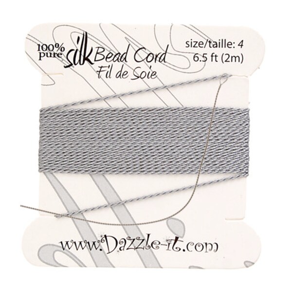 Grey Silk Thread - Etsy