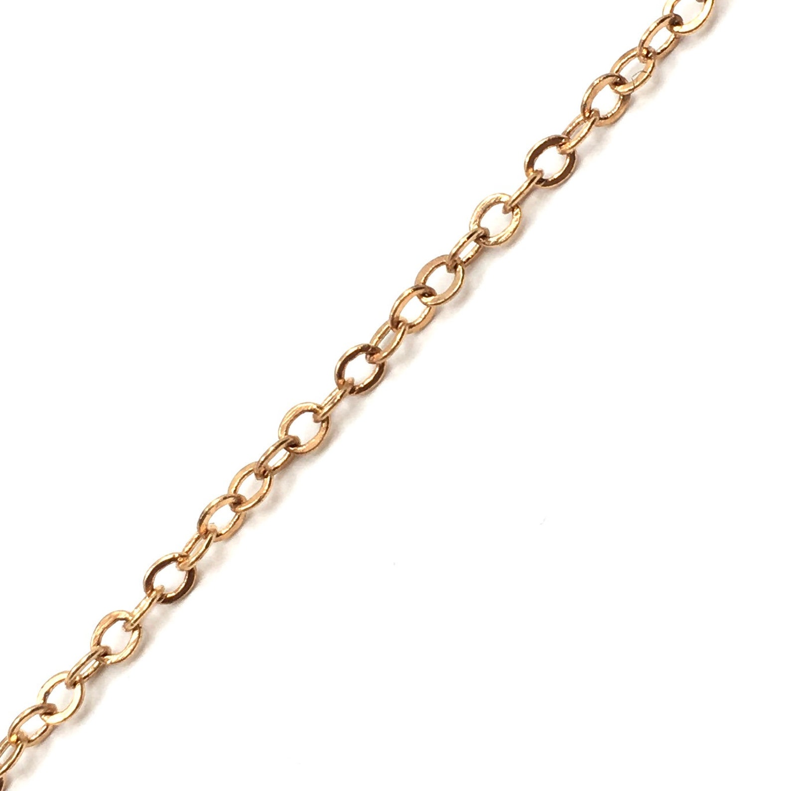 0.5mm Dull Gold Chain Alloy Jewelry Chain Dull Gold Chain | Etsy