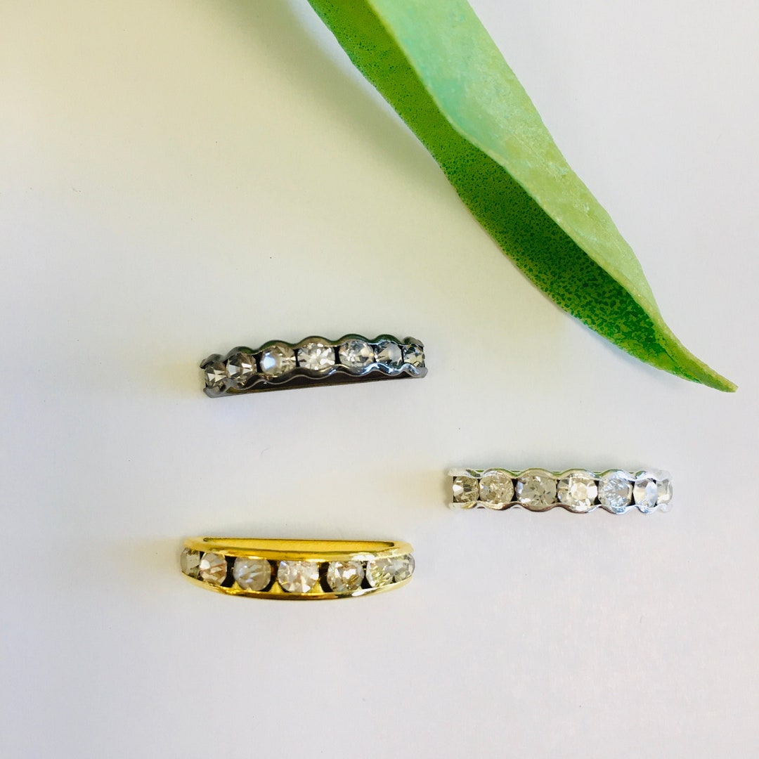 Bracelet Spacer Bars, Bracelet Divider, Rondelle Spacer Bar, Jewelry ...