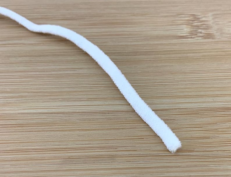 3mm Elastic White Elastic Band White 3mm 20 Yard per Pack - Etsy