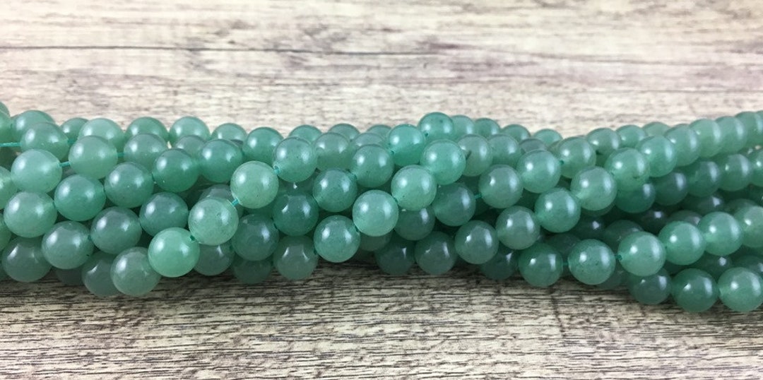 Jade Bead, Jade Stone, 10mm , 12mm, Full Strand Jade, Good Luck Bead ...