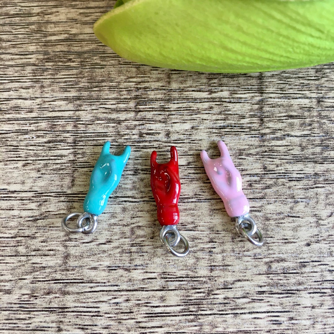 Mano Cornuto Red Cornicello Pink Mano Cornuto Tiffany Blue - Etsy