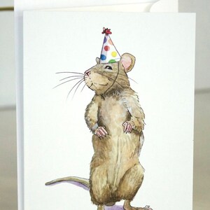Greeting Card Year of the Rat - Etsy