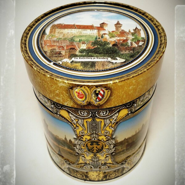German Cookie Tin - Etsy