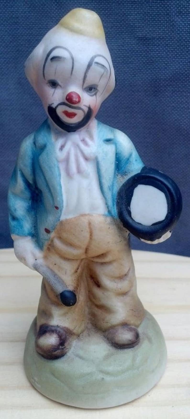 Collectible Ceramic Clowns / Collectible Circus Clowns/sad - Etsy