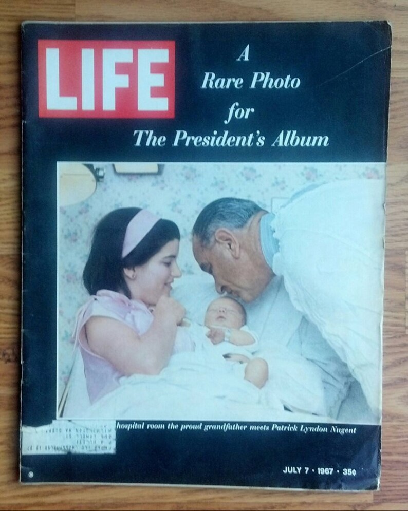 Collectible LIFE Magazine A Rare Photo for the President's Album July 7 ...