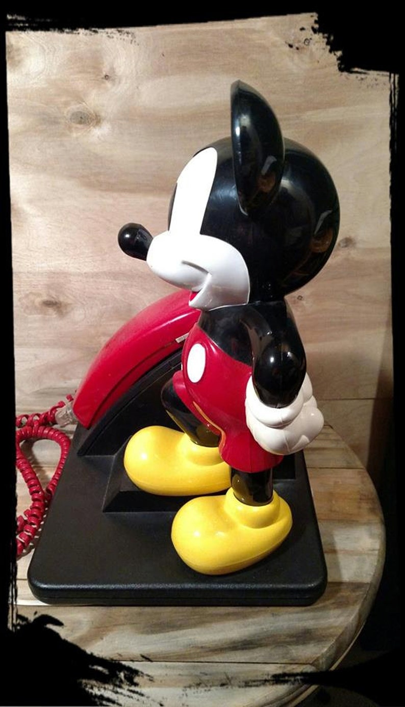Collectible ATT Mickey Mouse Princess Phone Mute Redial 12 7 | Etsy