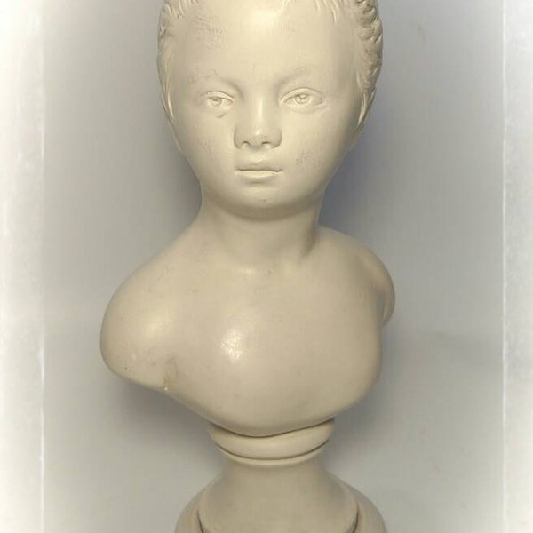 Chalkware Bust - Etsy