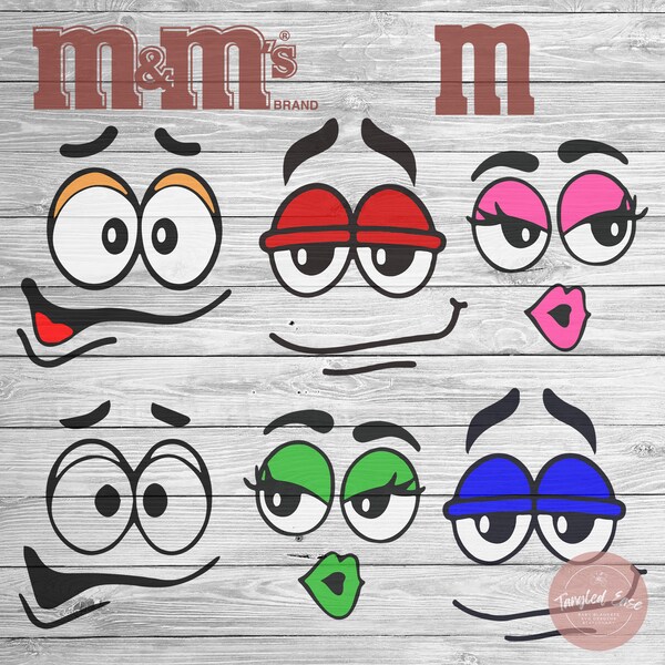 M&m Svg - Etsy