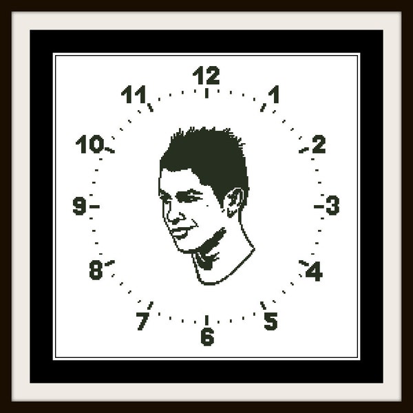 Cristiano Ronaldo Clock - Etsy