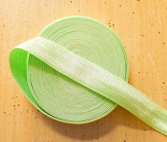 Home & Hobby Fold Over Elastic 5 Yards Green Floral & Garden Crafts ...