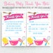 Baking Birthday Party Invitation Little Baker Invitation - Pastry Chef ...